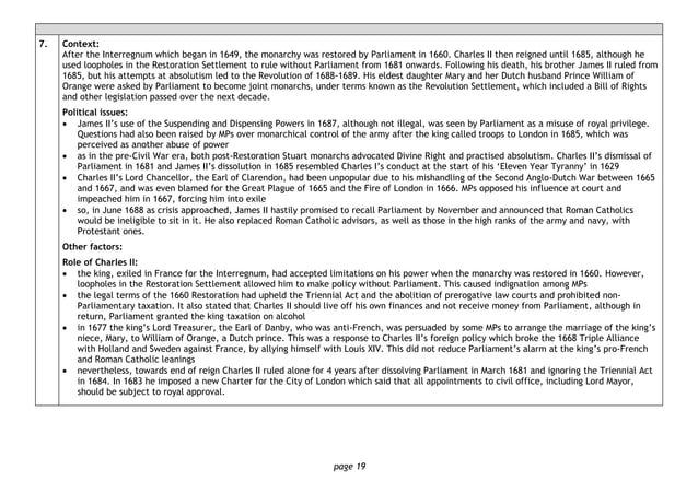 SQA Higher History exam (paper 1) - 2023 (marking instructions) | PDF ...