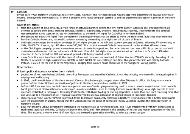 SQA Higher History exam (paper 1) - 2023 (marking instructions) | PDF ...