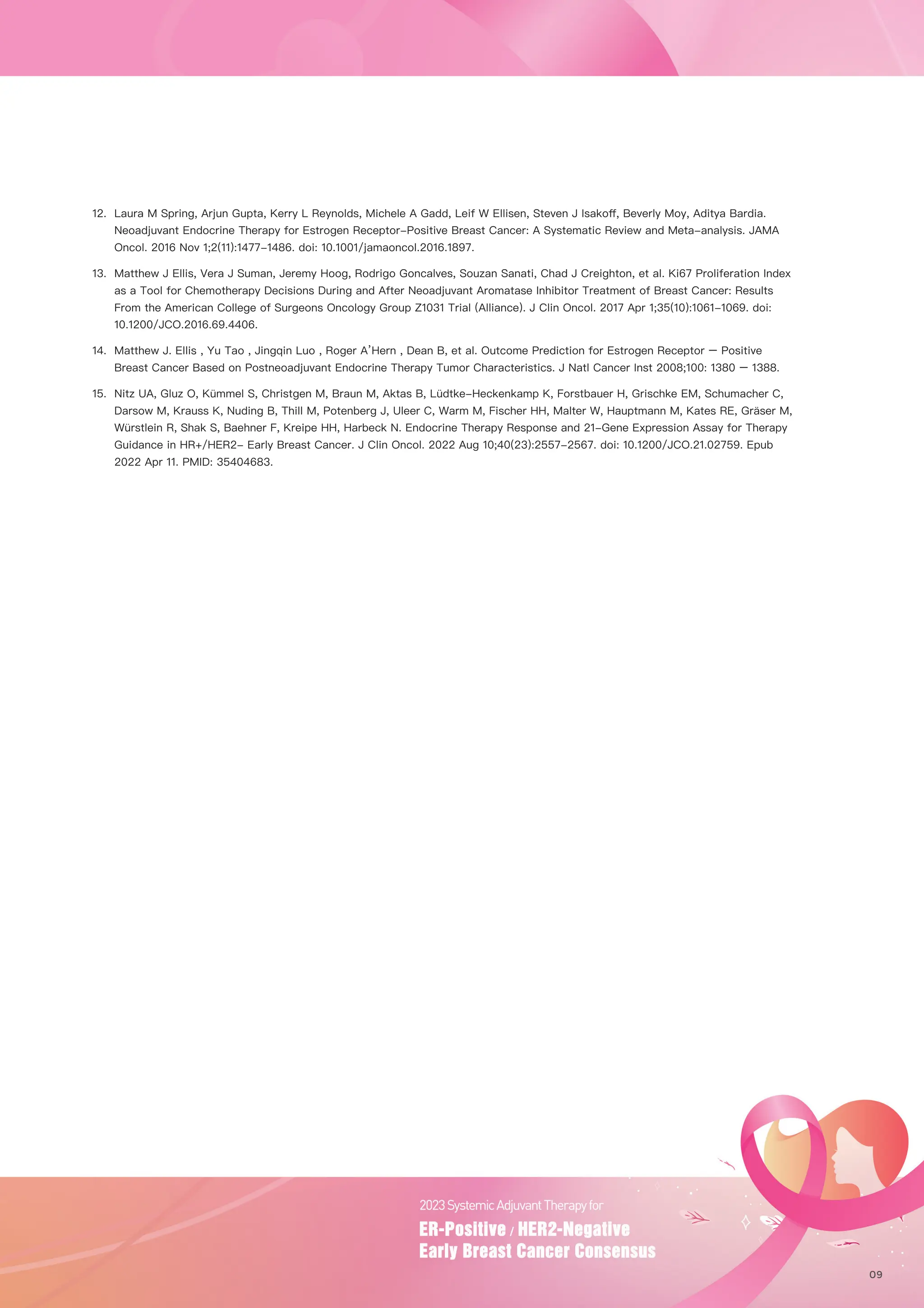 2023 HR Positive / HER2-Negative early breast cancer consensus | PDF