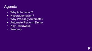 Driving Hyperautomation Success Throughout SAP Master Data Processes | PPT