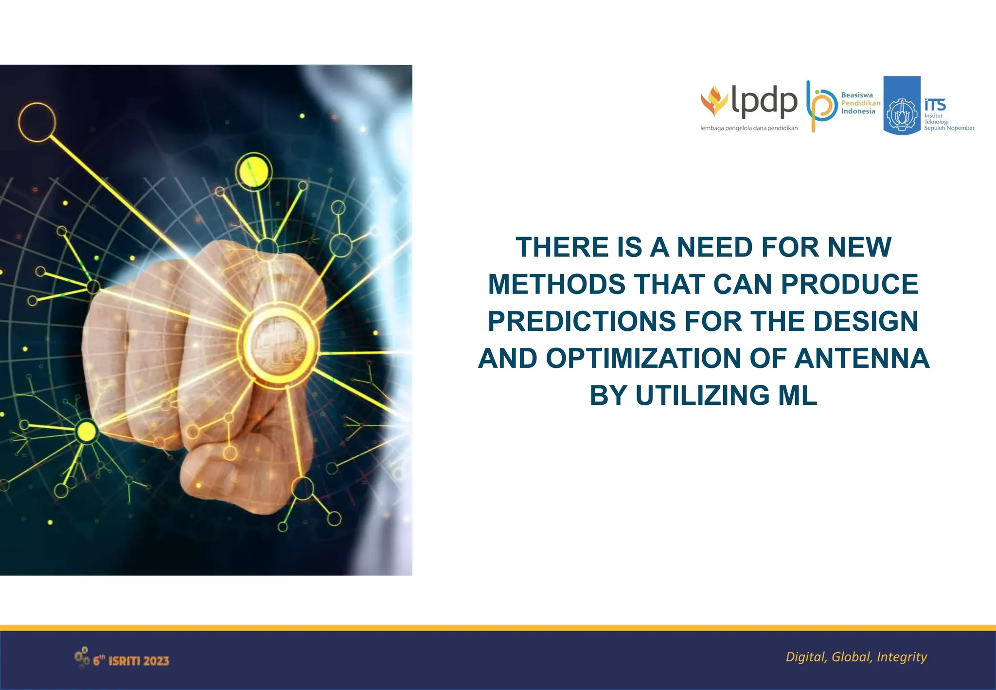 Geometry prediction of the antenna design using machine learning method | PPTX