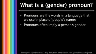 People, Pronouns, & Labels: Supporting LGBTQIA+ Students ...