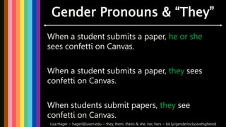 People, Pronouns, & Labels: Supporting LGBTQIA+ Students ...
