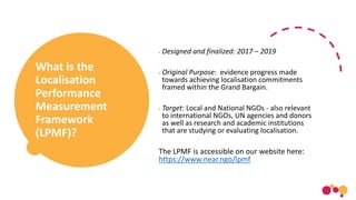 2023 March_NEAR_ Localisation Performance Measurement FrameworkPresentation.pptx