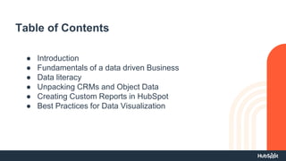 Reporting with HubSpot - Greenville HUG | PPT