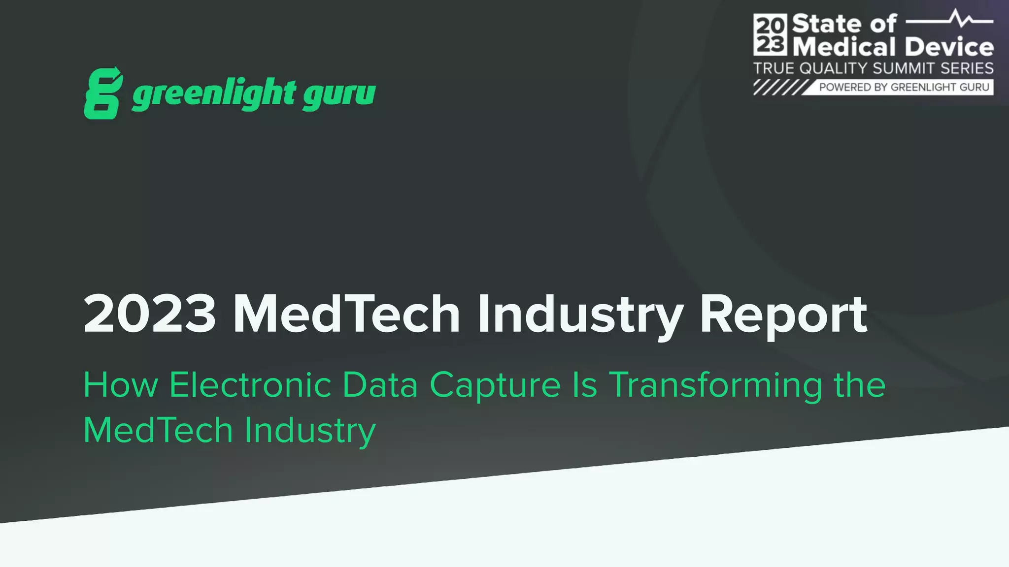 How Electronic Data Capture Is Transforming the MedTech Industry | PDF