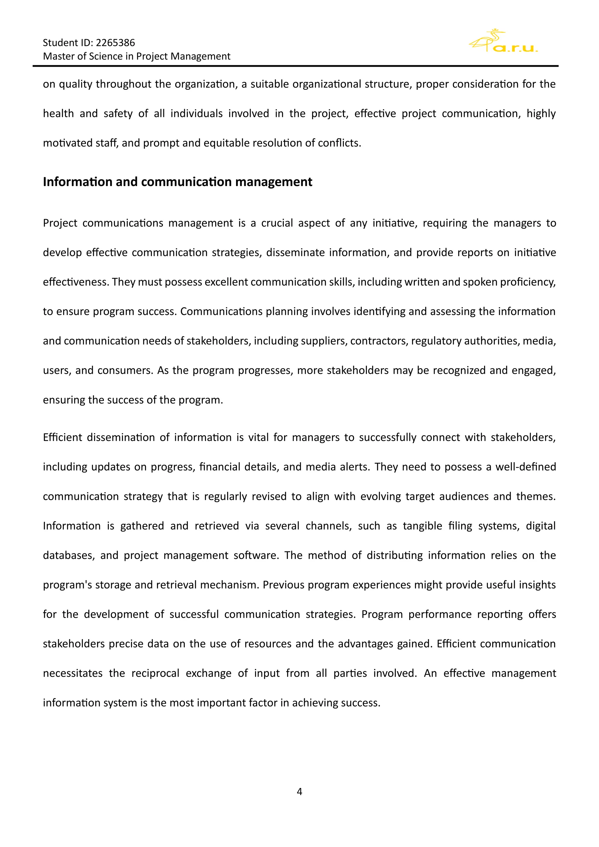 Importance of the Project Management Information System (PMIS) | PDF