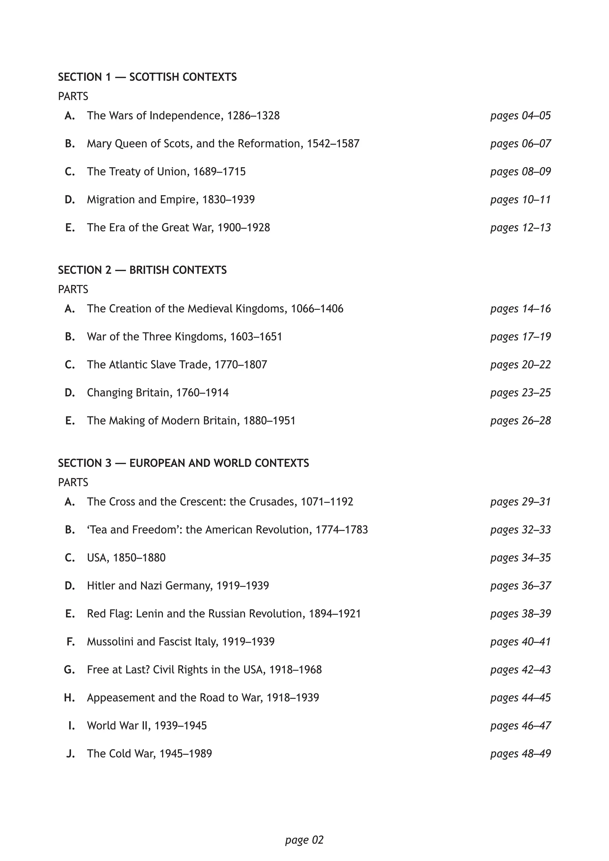 National 5 History exam - 2023 | PDF | Religion & Spirituality