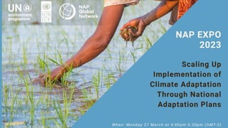 Scaling Up Implementation of Climate Adaptation Through National ...