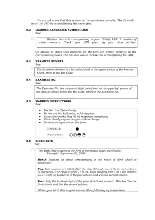 school deped 2023 NCAE EXAMINER'S HANDBOOK.pdf