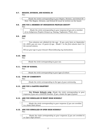school deped 2023 NCAE EXAMINER'S HANDBOOK.pdf