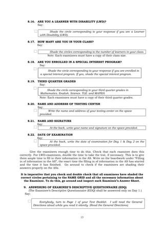school deped 2023 NCAE EXAMINER'S HANDBOOK.pdf