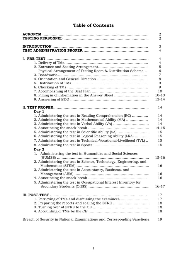 school deped 2023 NCAE EXAMINER'S HANDBOOK.pdf