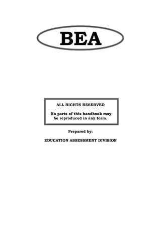 school deped 2023 NCAE EXAMINER'S HANDBOOK.pdf