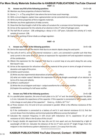 2023 Physics New Pattern | PDF