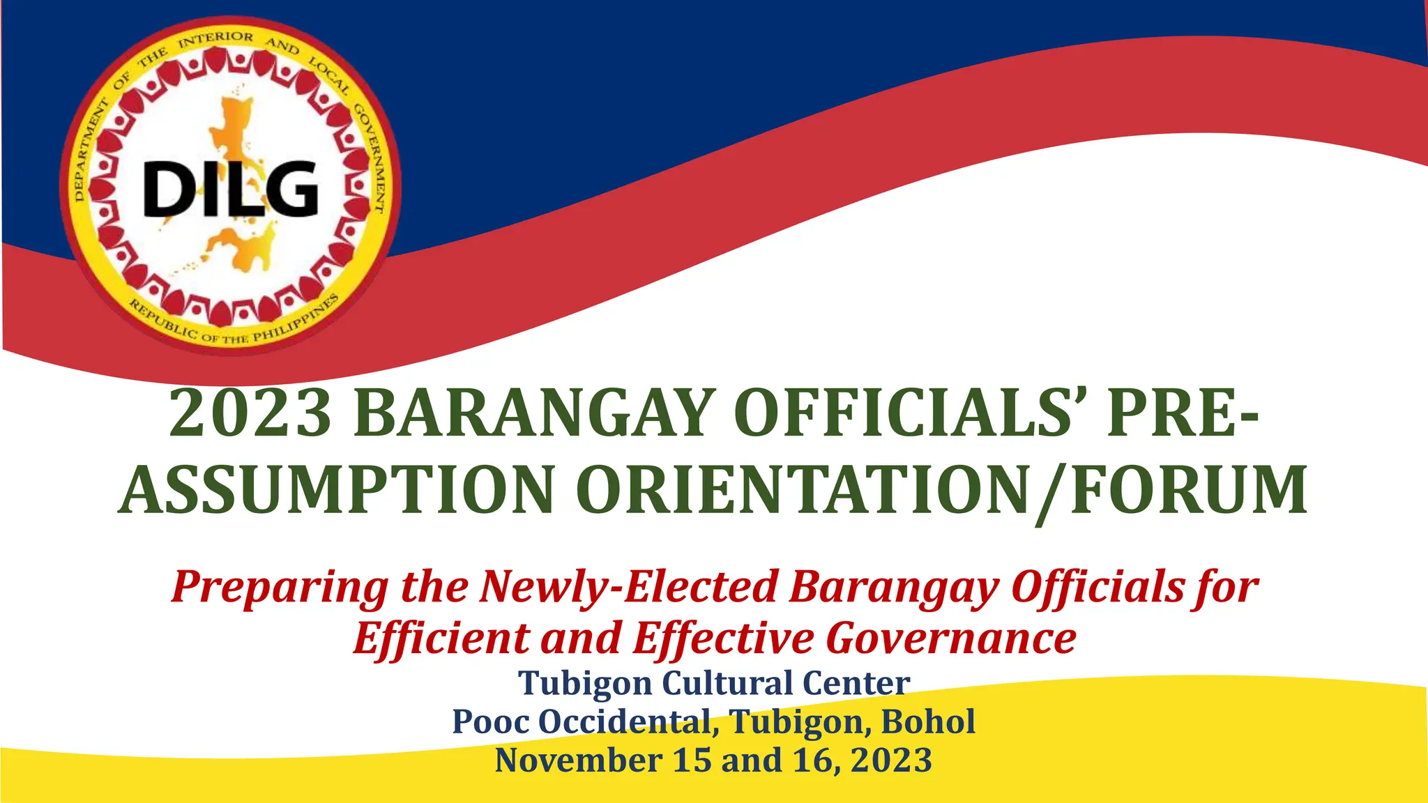 2023 Barangay Officials pre assumption PPT.pptx
