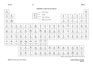 kertas percubaan spm kimia kertas 2 dari putrajaya | PDF