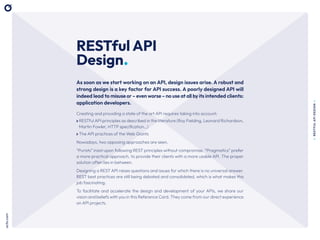 RefCard RESTful API Design | PDF | Web Development | Internet