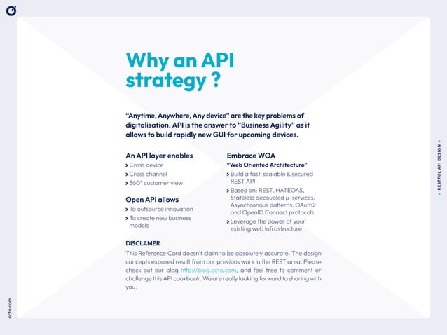 RefCard RESTful API Design | PPT