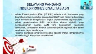 2023 SELAYANG PANDANG INDEKS PROFESIONALITAS ASN | PPTX