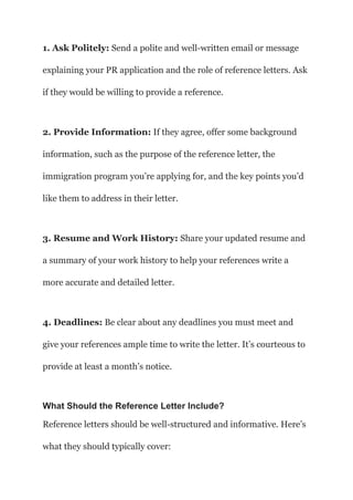 2023’s Guide on How to Get a Reference Letter for Canada PR.pdf