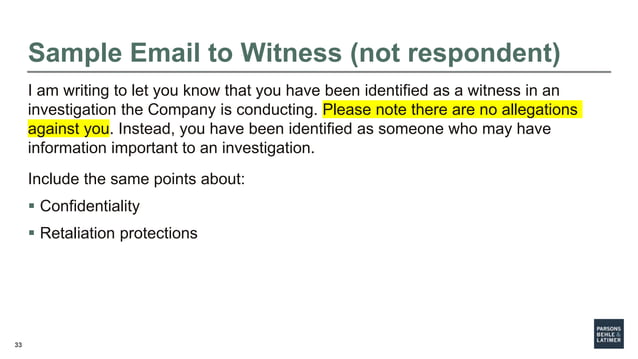 Conducting Effective Workplace Investigations | PPTX | Career Advice ...