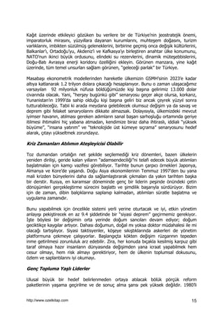 2023 turkiye vizyonu | PDF
