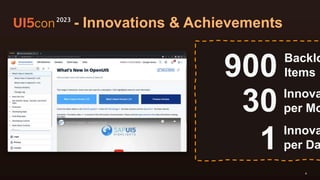 UI5con 2023 - Keynote | PPTX