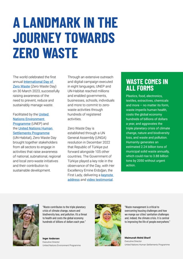 A landmark in the journey towards zero waste. | PDF