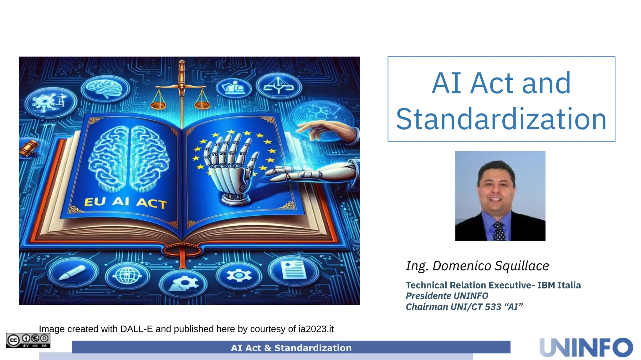AI Act & Standardization: UNINFO involvement | PDF