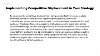 Competitive Displacement: 3x Your Conversions With This ABM Strategy | PPT
