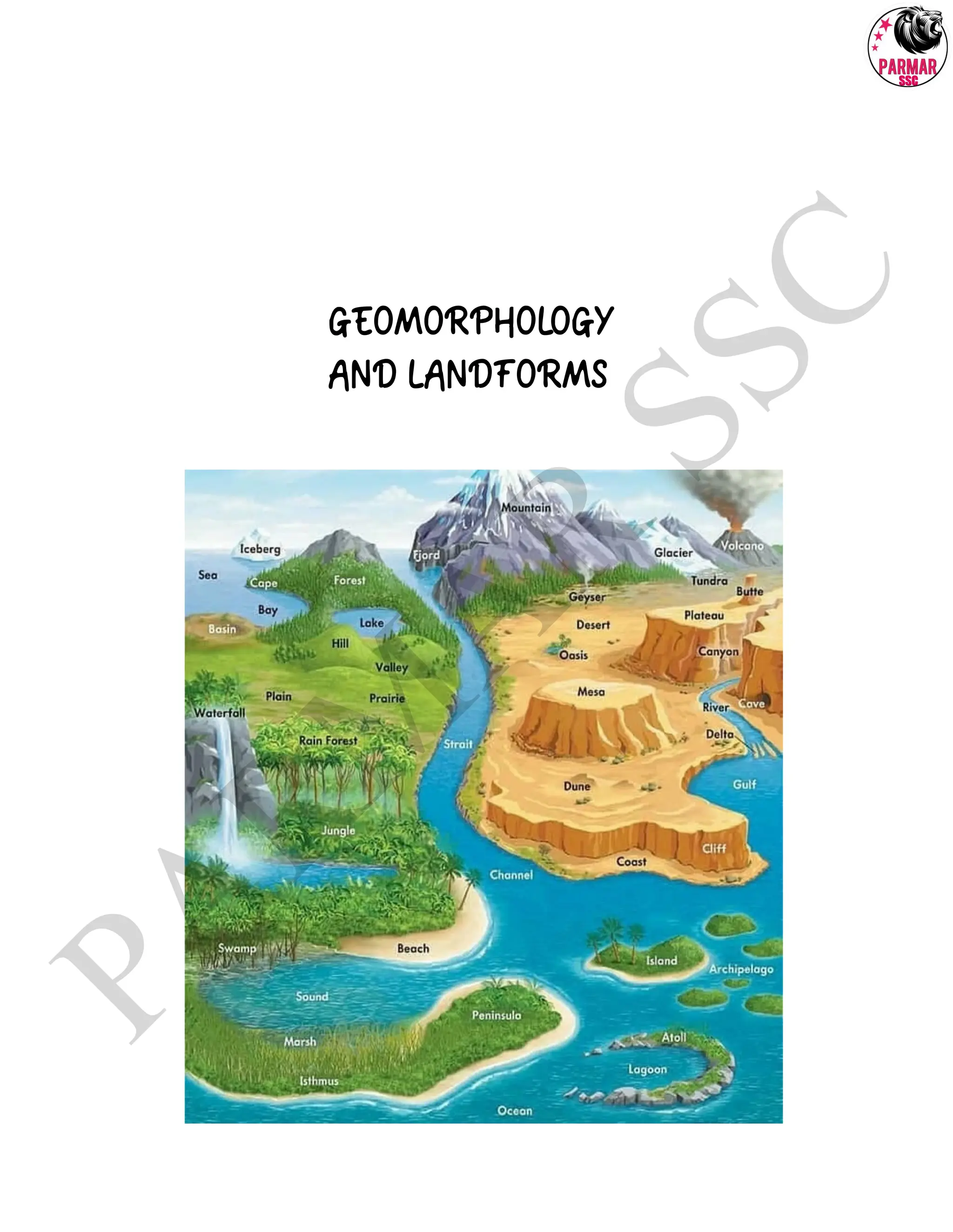 Geomorphology and landforms of eartg in detail | PDF