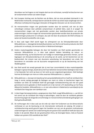 The Shell Court Case : 2024-04-01 Openingspleidooi Milieudefensie c.s ...