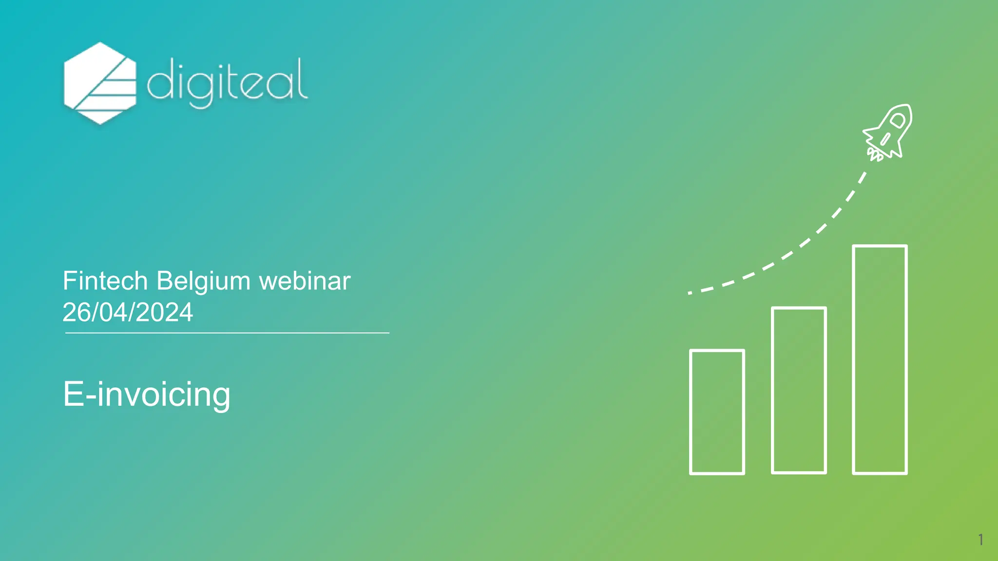 Webinar on E-Invoicing for Fintech Belgium | PPTX