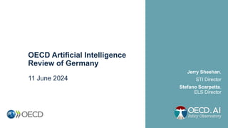 Presentation of the OECD Artificial Intelligence Review of Germany | PPT