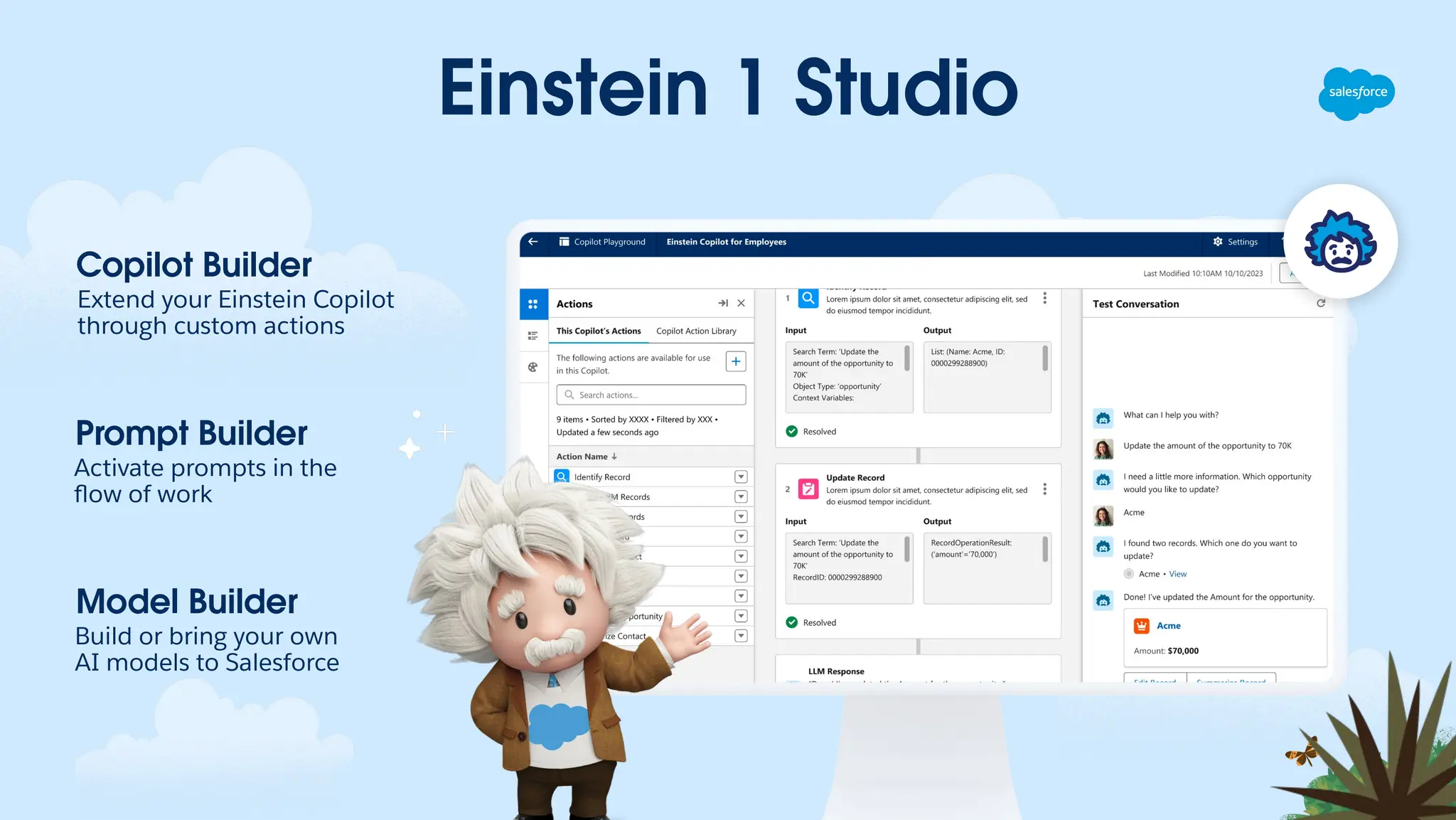 AI + Data Community Tour - Build the Next Generation of Apps with the Einstein 1 Platform. | PDF