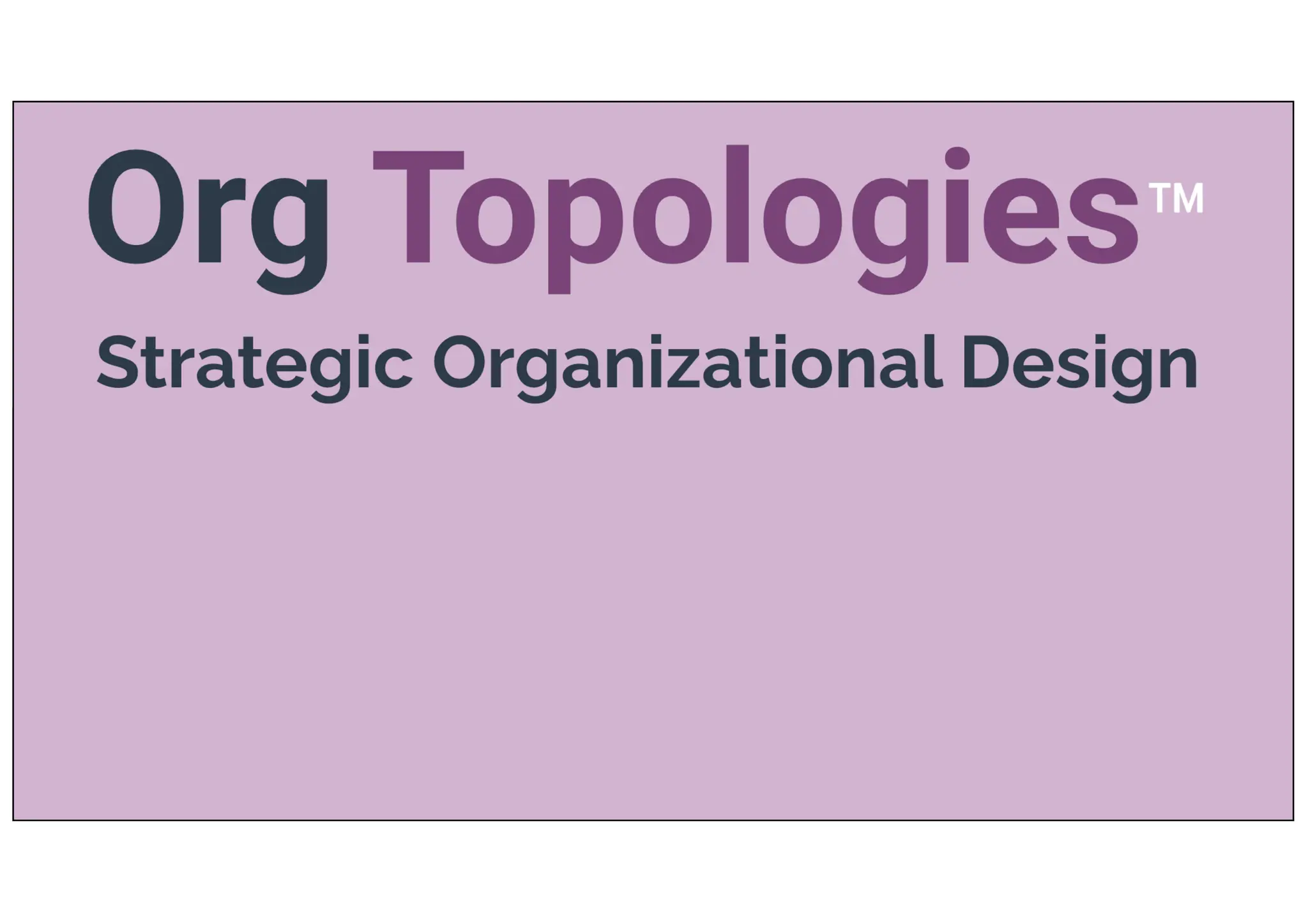 Designing and Sustaining Large-Scale Value-Centered Agile Ecosystems (powered by Org Topologies ...