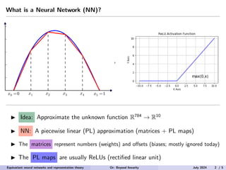 Equivariant neural networks and representation theory | PPT