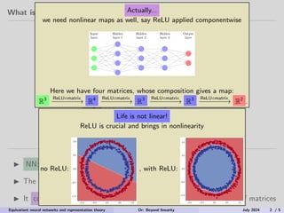 Equivariant neural networks and representation theory | PPT