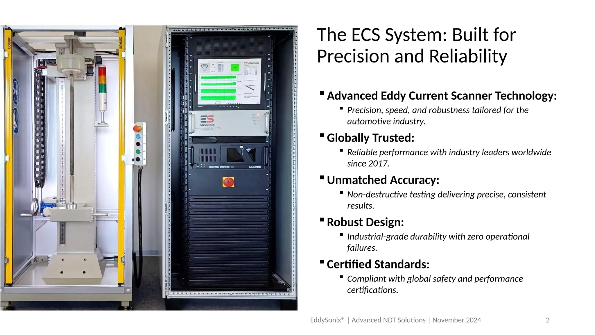 EddySonix ECS: Advanced Eddy Current Scanner for Accurate Case Depth ...
