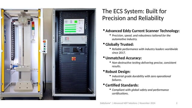 EddySonix ECS: Advanced Eddy Current Scanner for Accurate Case Depth ...