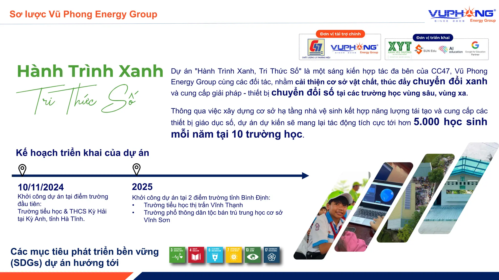 Vu Phong company profile - Giai phap thuc day chuyen dich xanh | PPT