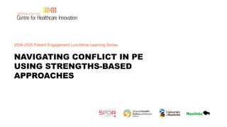 Navigating Conflict in PE Using Strengths-Based Approaches | PDF