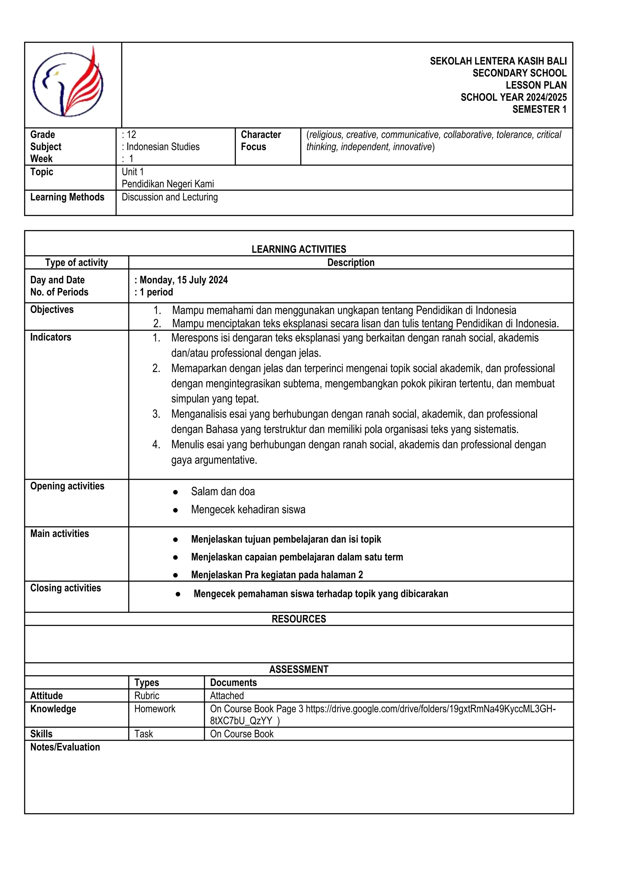 2024-2025 SLK Lesson Plan Indonesian Studies Gr 12.docx