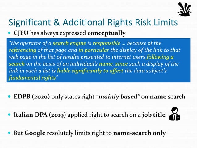 Generative Ai Search Engines And Gdpr Ppt 