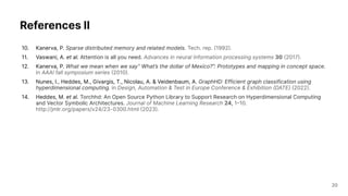 2024.03.22 - Mike Heddes - Introduction to Hyperdimensional Computing.pdf | Programming ...