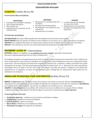 ΙΣΤΟΡΙΑ Α΄ΓΥΜΝΑΣΙΟΥ : ΕΠΑΝΑΛΗΨΗ 2024 | PDF