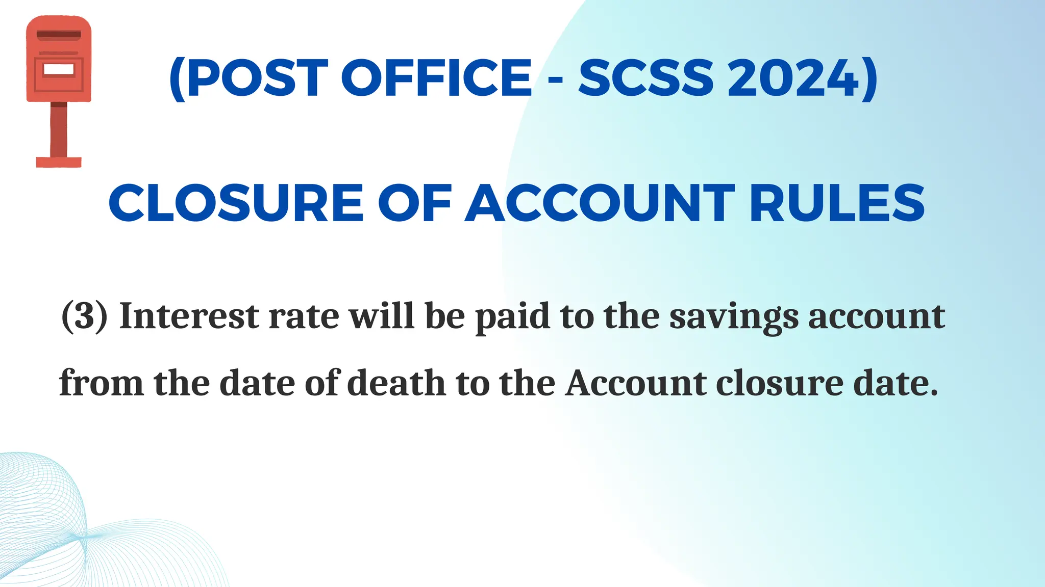 Senior citizen saving scheme for India nationals | PPT