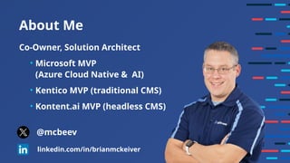 Beer City Code 2024 - Configurable Cloud Native Applications with .NET Aspire | PPT