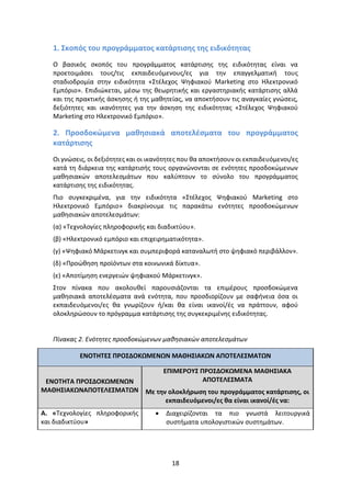 Οδηγός κατάρτισης 2024 Στέλεχος Ψηφιακού Marketing Στο Ηλεκτρονικό ...